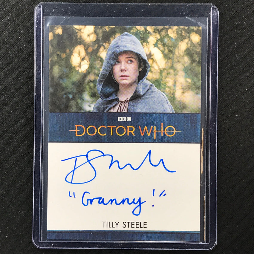 2022 Doctor Who Series 11 And 12 Tilly Steele As Willa Twiston Inscrip ...