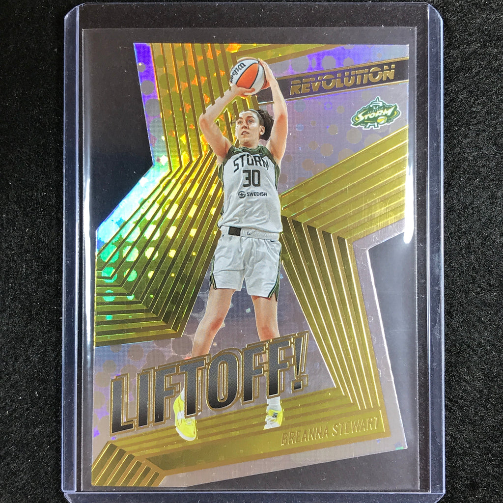 2022 Revolution Wnba Breanna Stewart Liftoff Die-cut Base No 9 – Cherry ...