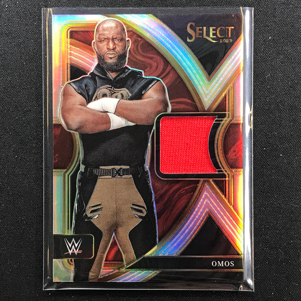 2023 Select WWE OMOS Selective Swatches Relic Silver Prizm #OMS ...