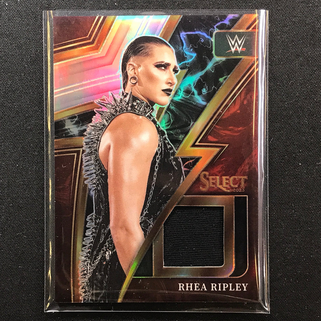 2023 Select Wwe Rhea Ripley Sparks Memorabilia Relic Silver Prizm No R ...