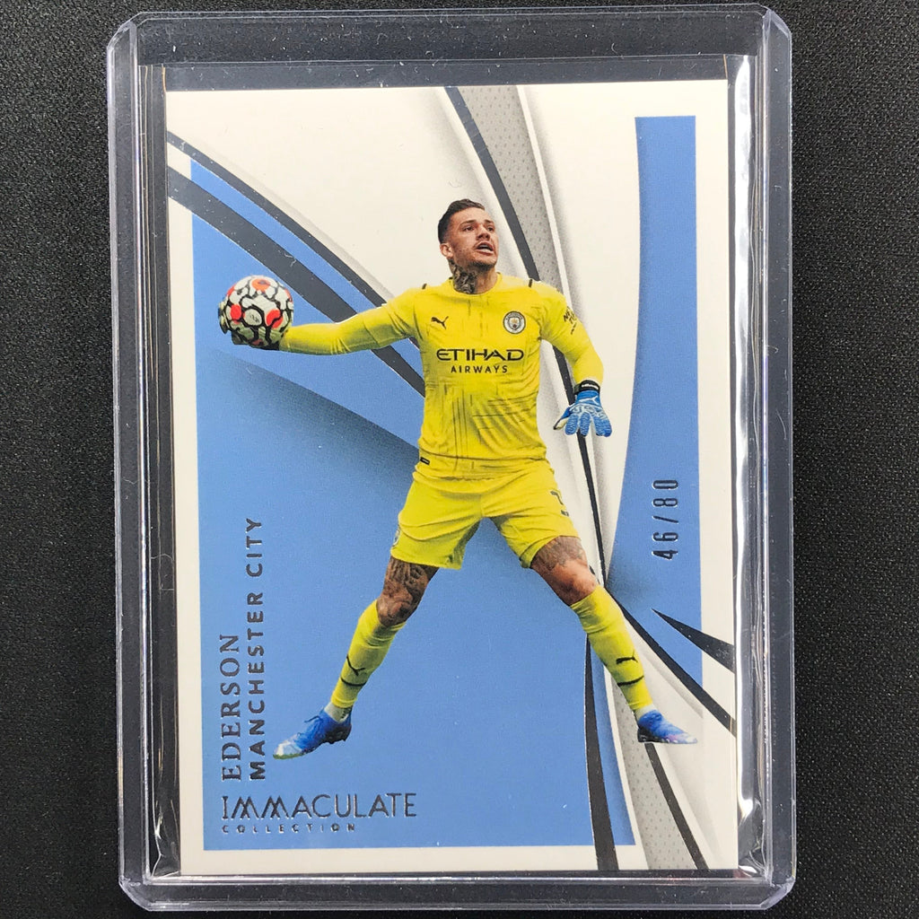 2021 Immaculate Ederson Base 46/80 – Cherry Collectables
