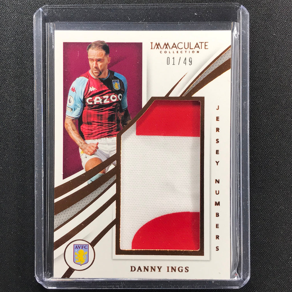 2021 Immaculate Danny Ings Jersey Numbers Patch Bronze 1/49 – Cherry ...