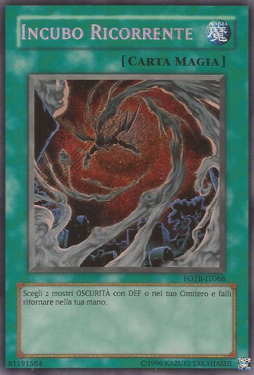 Recurring Nightmare - Fotb-it066 - Secret Rare Italian – Cherry ...