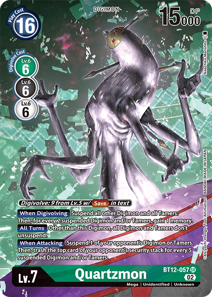 Alternate Art Quartzmon Bt12-057 - Sr Bt12 Across Time – Cherry ...