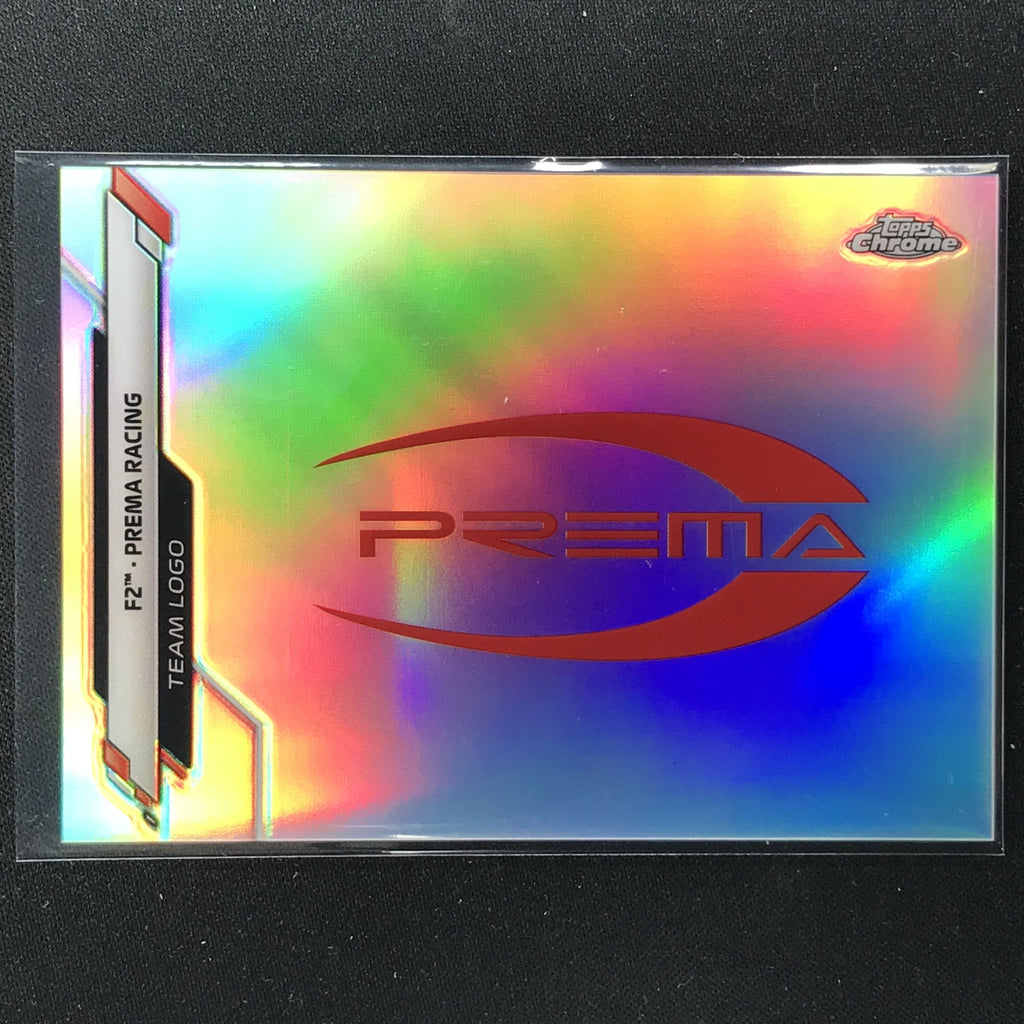 2020 Topps Chrome Prema Racing Team F2 Team Logo Refractor No 128 ...