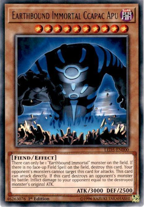 Earthbound Immortal Ccapac Apu - LED5-EN000 - Rare 1st Edition – Cherry ...
