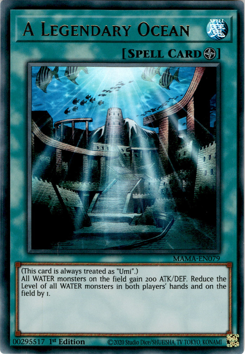 A Legendary Ocean - Mama-en079 - Ultra Rare 1st Edition – Cherry ...