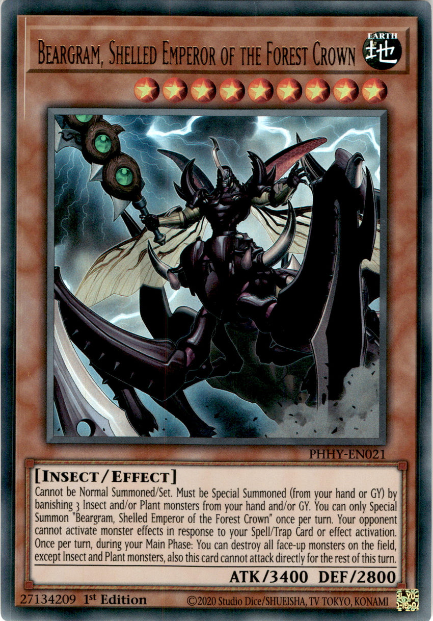 Beargram Shelled Emperor Of The Forest Crown - Phhy-en021 - Ultra Rare – Cherry Collectables