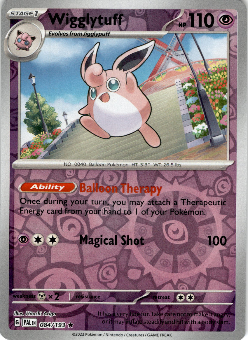 Wigglytuff - 084/193 - Reverse Holo Paldea Evolved – Cherry Collectables