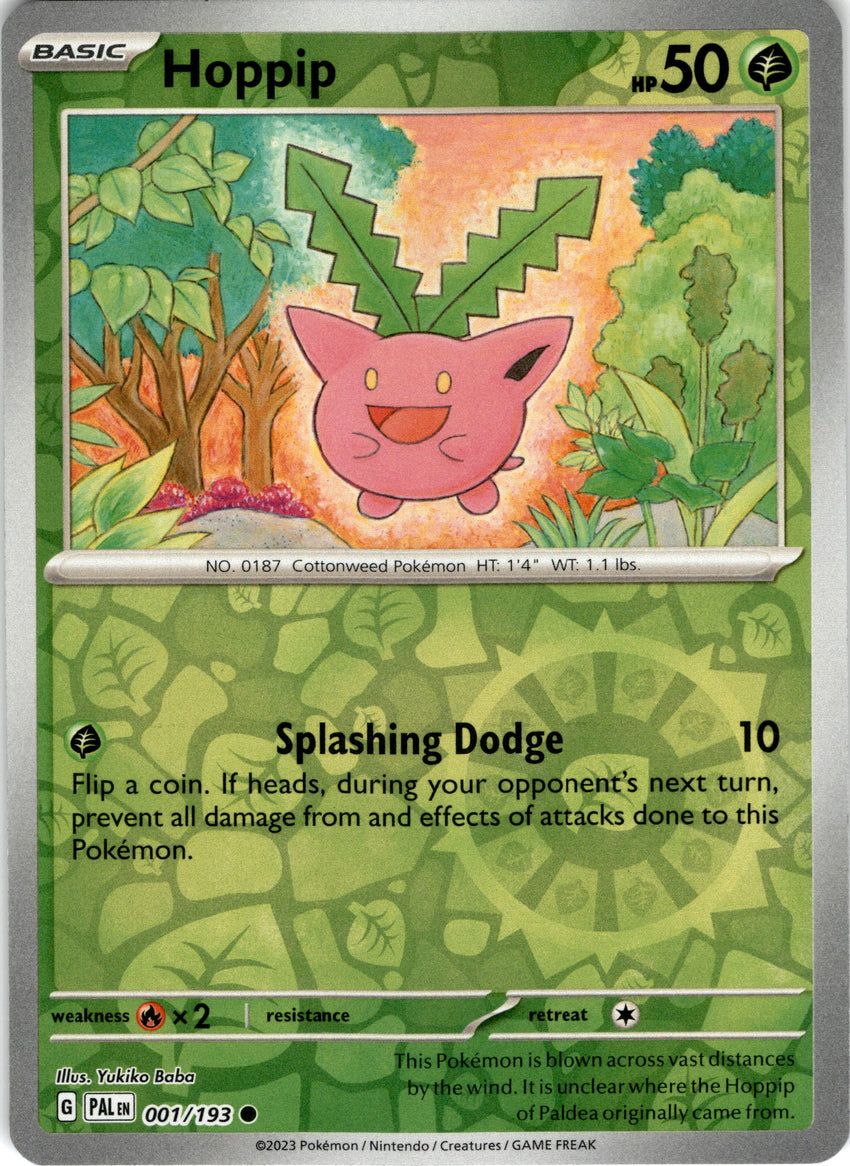Hoppip - 001/193 - Reverse Holo Paldea Evolved – Cherry Collectables