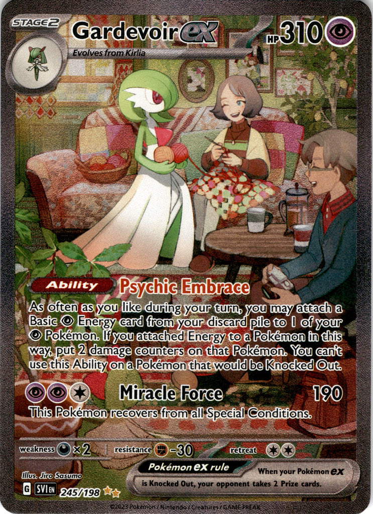 Gardevoir EX - 245/198 - Special Scarlet And Violet Base Set Illustrat ...