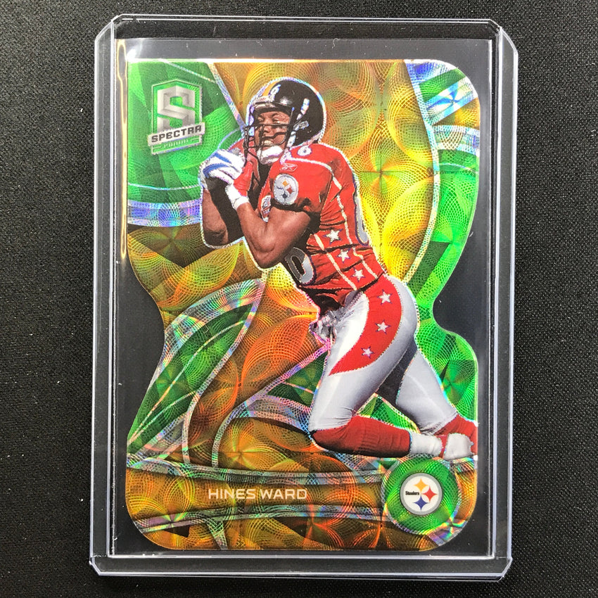 2022 Spectra HINES WARD Die Cut Neon Green 20/30 – Cherry Collectables