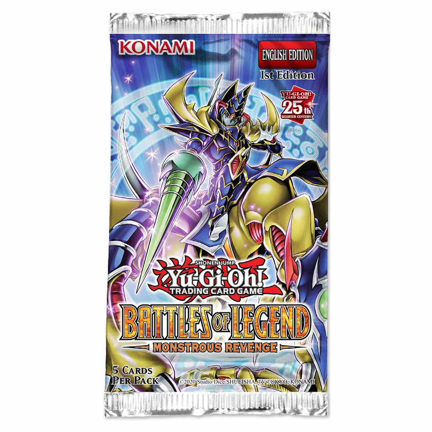 YU-GI-OH! TCG Battles of Legend: Monstrous Revenge Booster Pack – Cherry Collectables