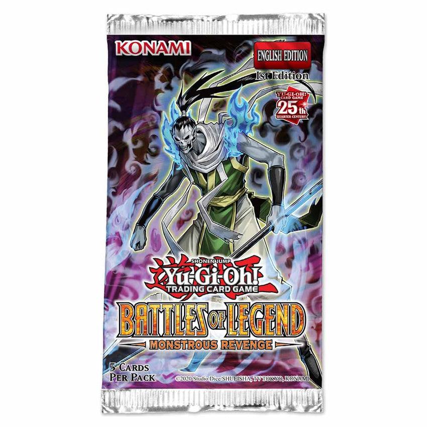 YU-GI-OH! TCG Battles of Legend: Monstrous Revenge Booster Pack – Cherry Collectables
