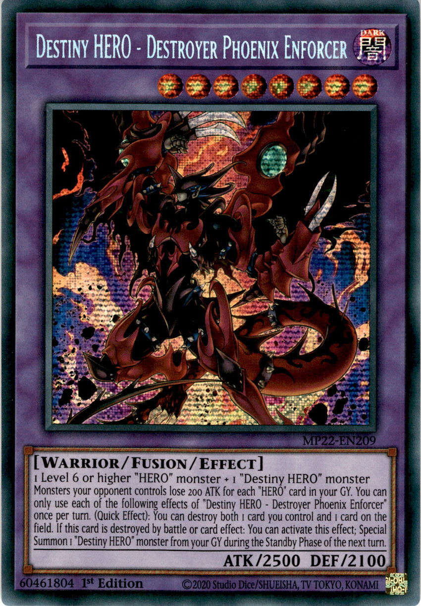 Destiny Hero - Destroyer Phoenix Enforcer - Mp22-en209 - Prismatic Sec ...
