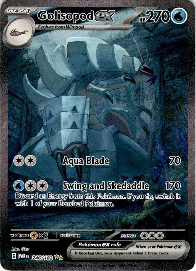246/182 - Golisopod ex - 246/182 - SPECIAL - Illustration Rare Paradox ...