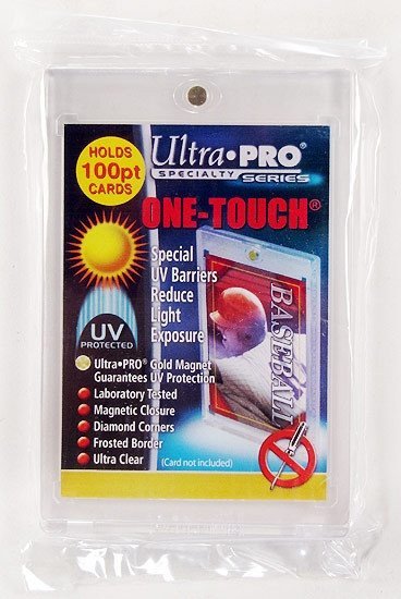 Ultra Pro 100pt. Magnetic One Touch Card Holder Box - 25 Units – Cherry ...